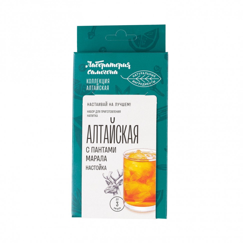 Купить набор для приготовления настойки "Алтайская с Пантами Марала" в ...